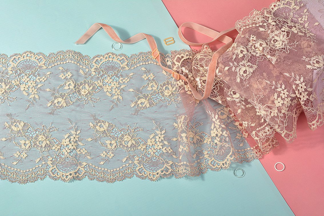 Photo of Delicate Green color lace Ribbon (1278006)