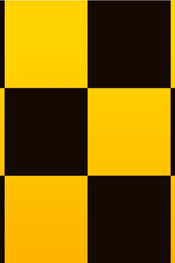 Yellow black checkered stripe. Cab or taxi pattern.