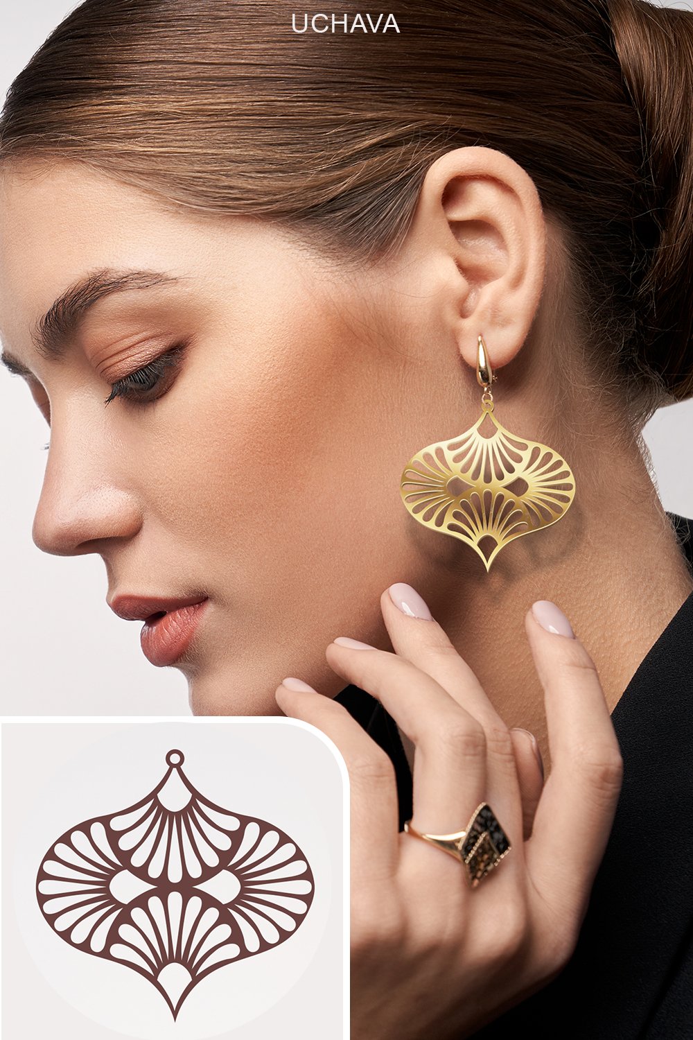 African Earrings, Earring SVG Bundle