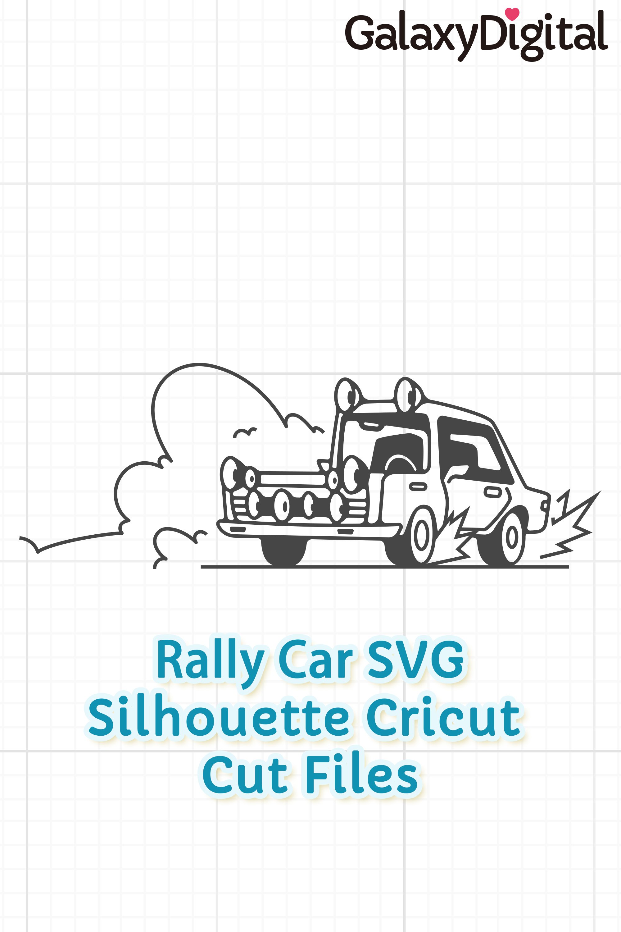 Rally Car SVG, Racing SVG, Race SVG - 231107