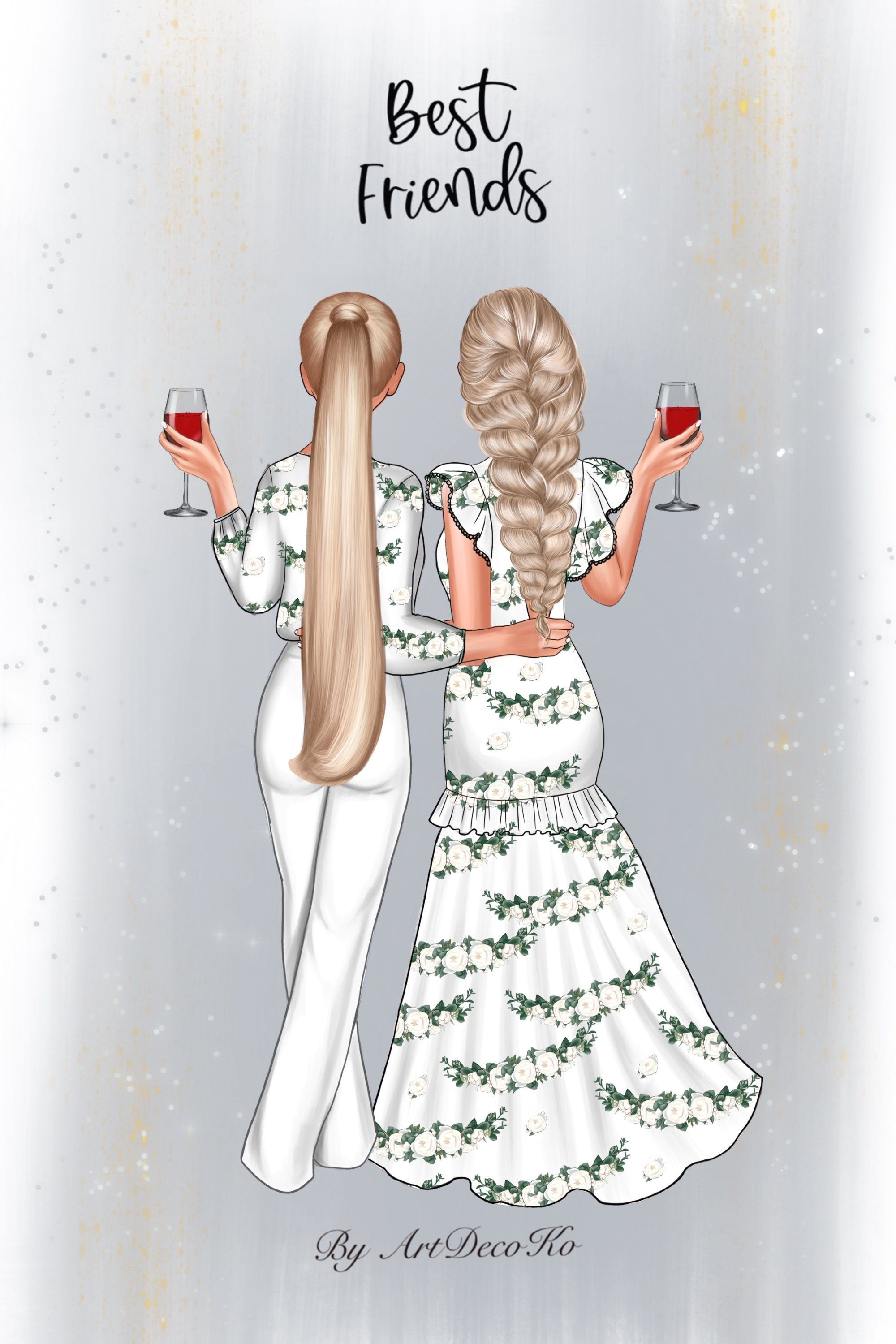 Best Friends Clipart