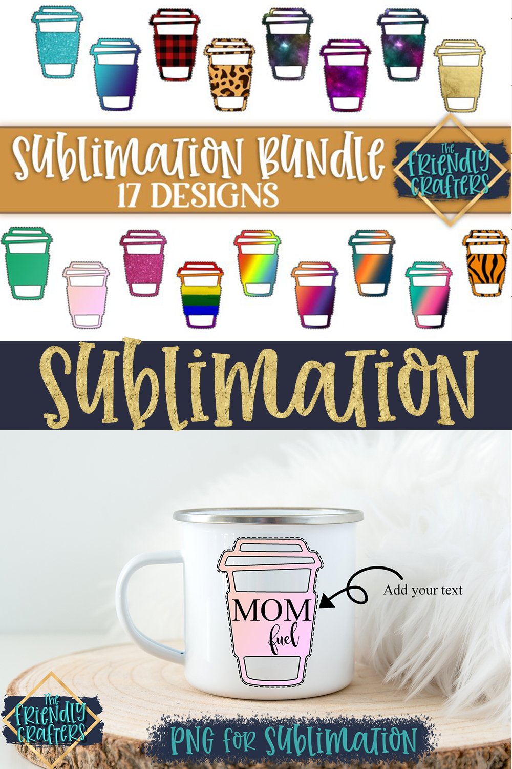Coffee Sublimation Bundle | 17 Designs