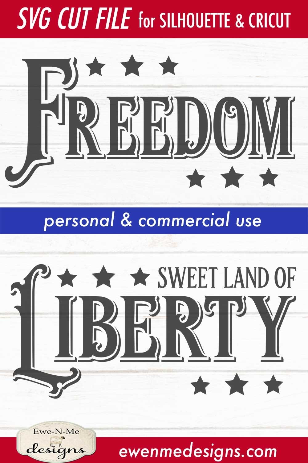Freedom Liberty | 4th of July | Patriotic SVG Files