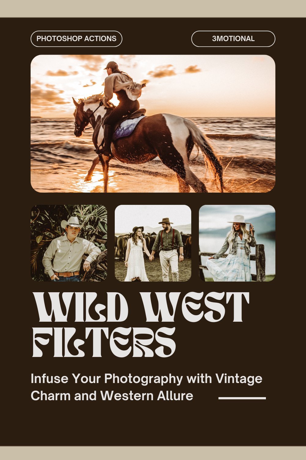 30 Wild West Photoshop Collection