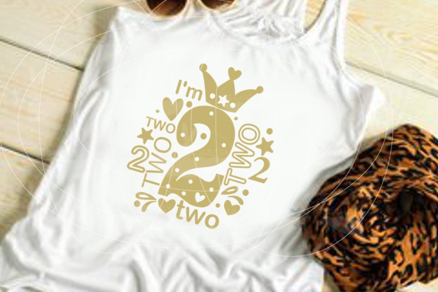 I'm two cutting file SVG DXF FCM