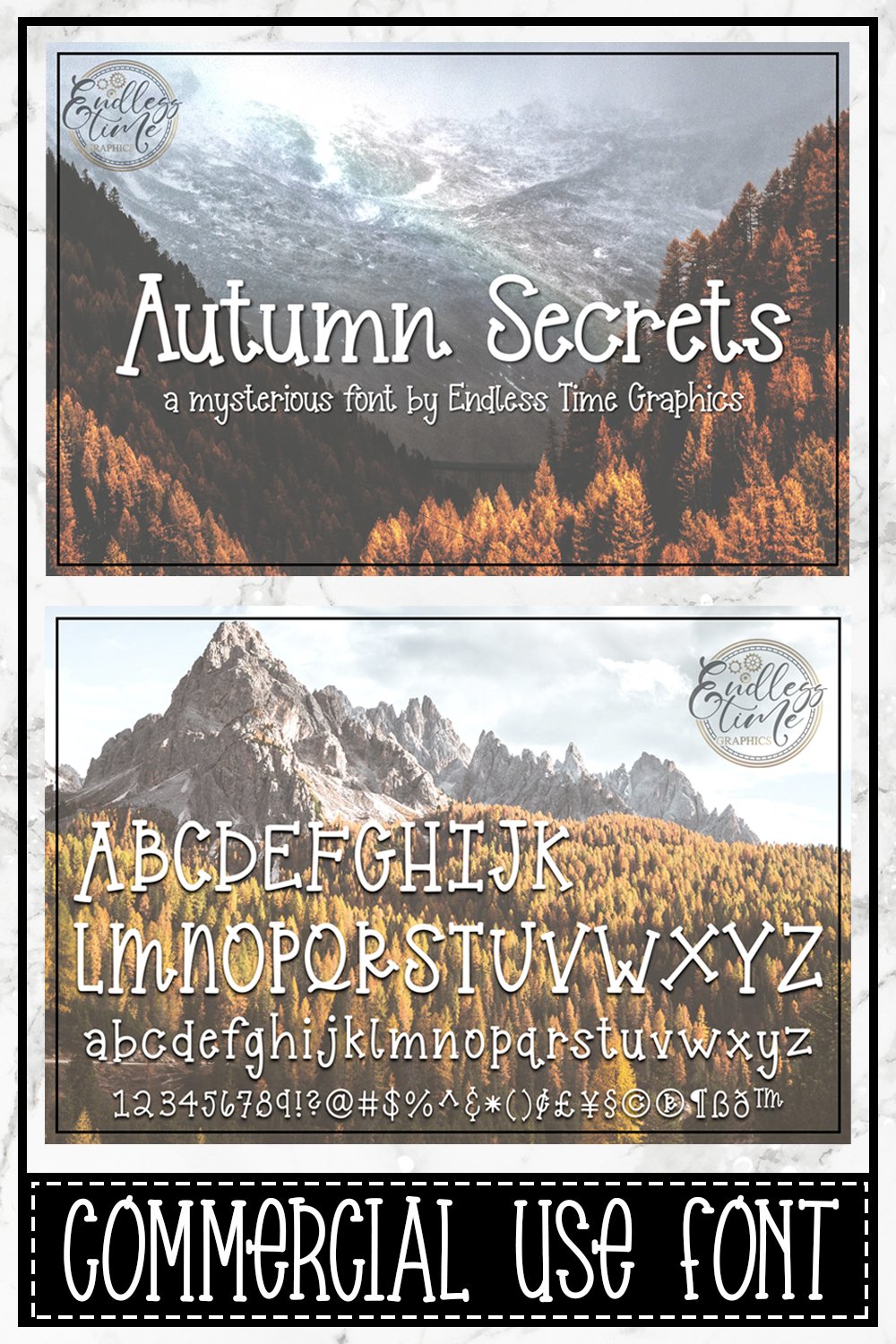 Autumn Secrets - A Mysterious Font By Endless Time (740387)