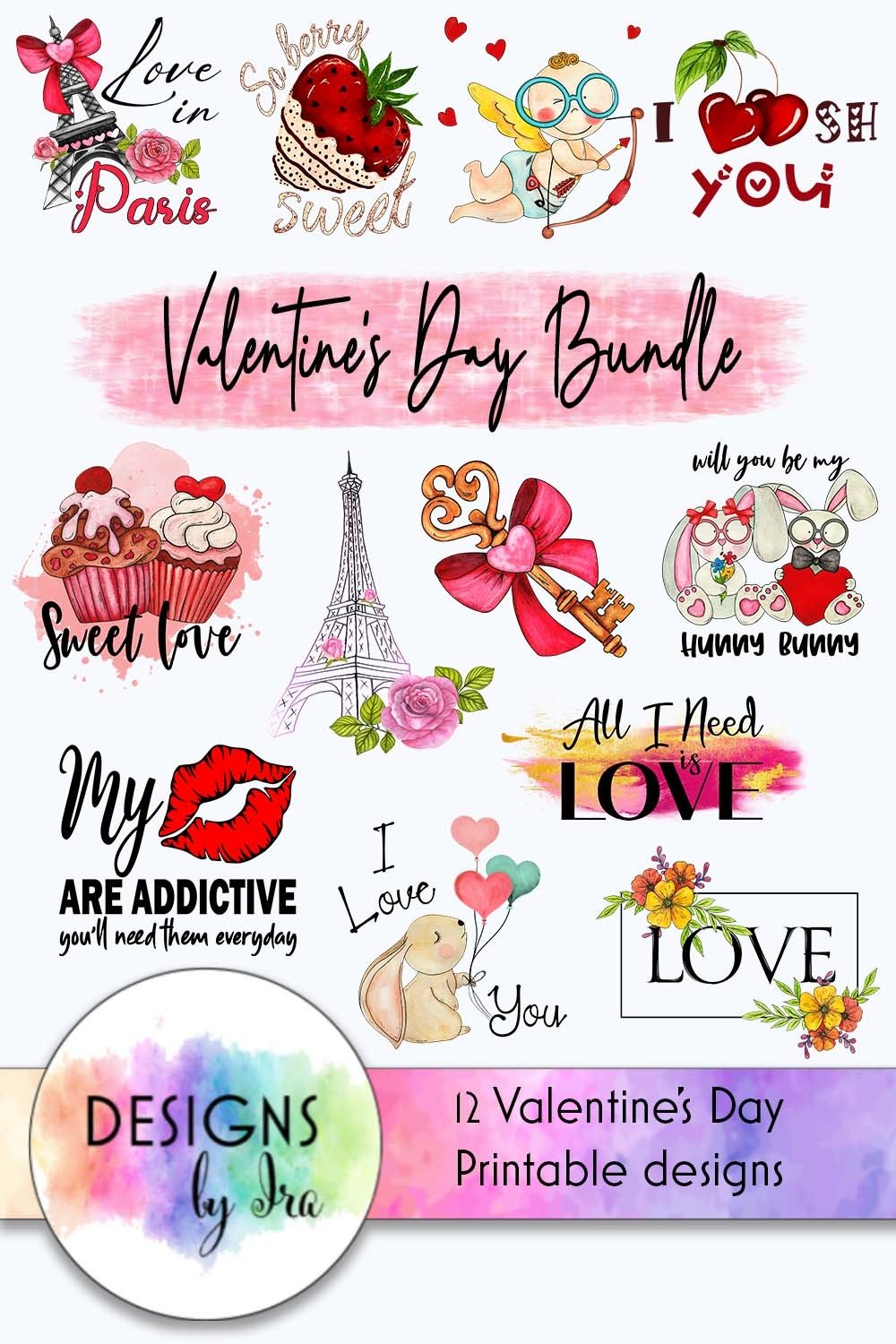 Valentines Day Bundle | Love Quotes and Phrases