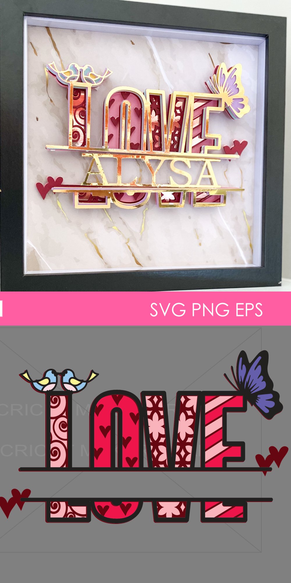 42 Split Family Monogram SVG Mega Bundle Layered (1126200)