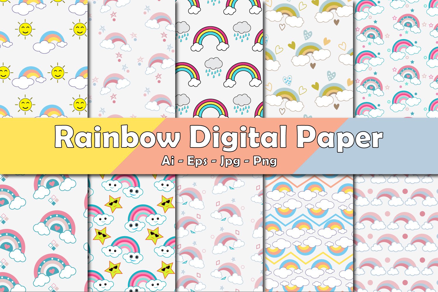 Rainbow digital Paper (1382009)
