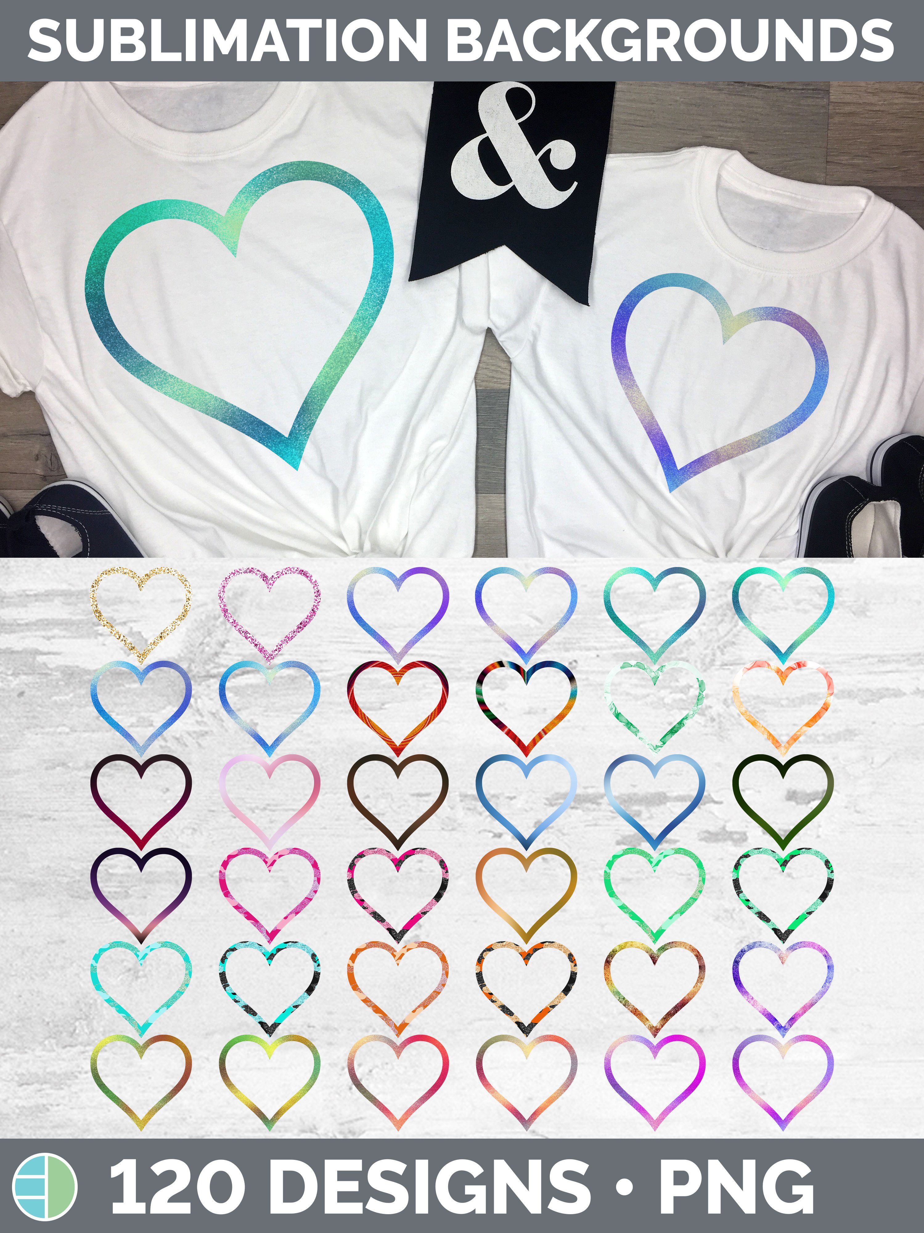 Heart Sublimation Mega Bundle