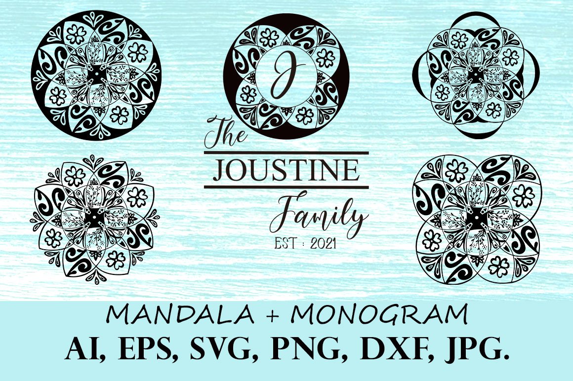 Mandala Monogram (1119116)