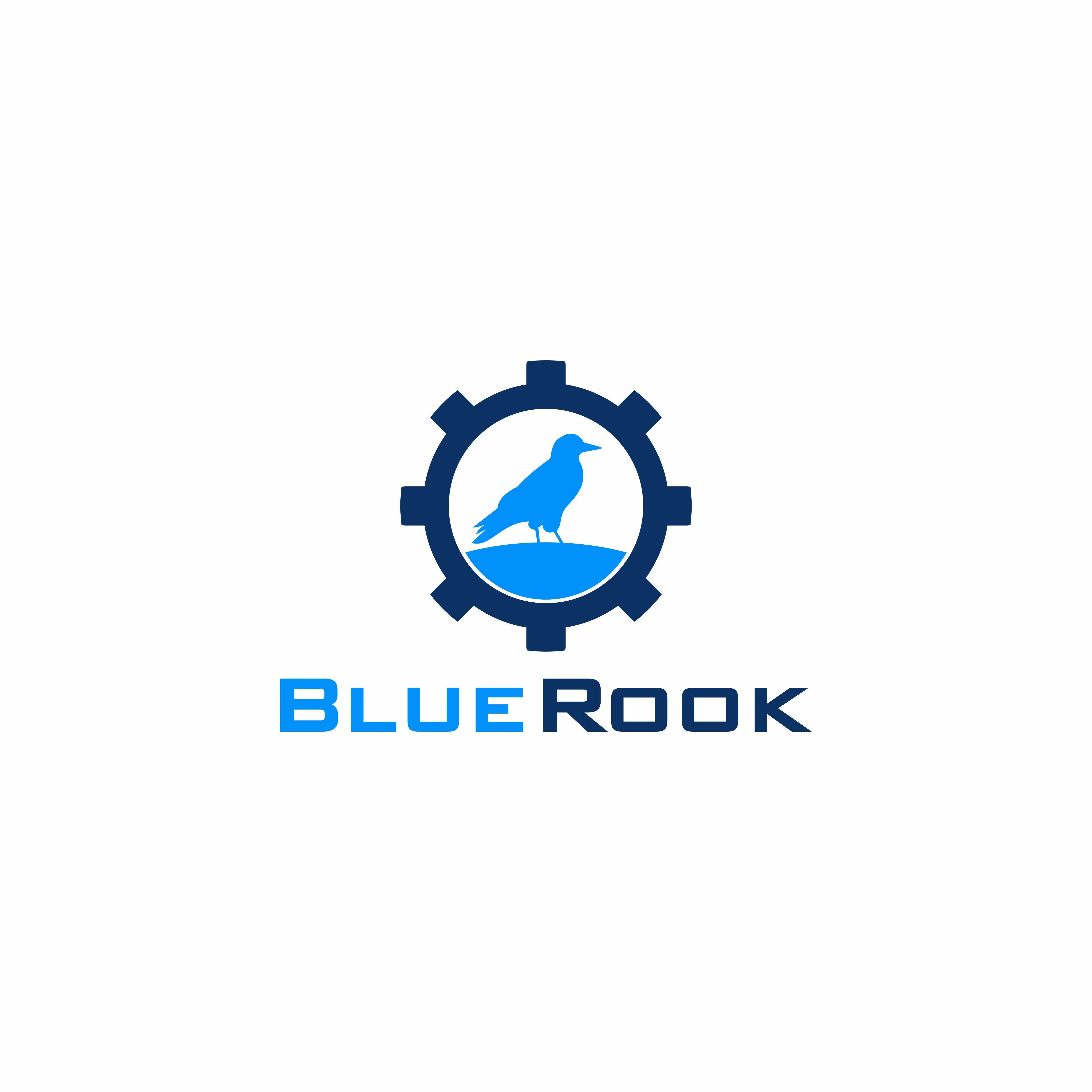 Blue Rook Logo Design Vector (1604866)