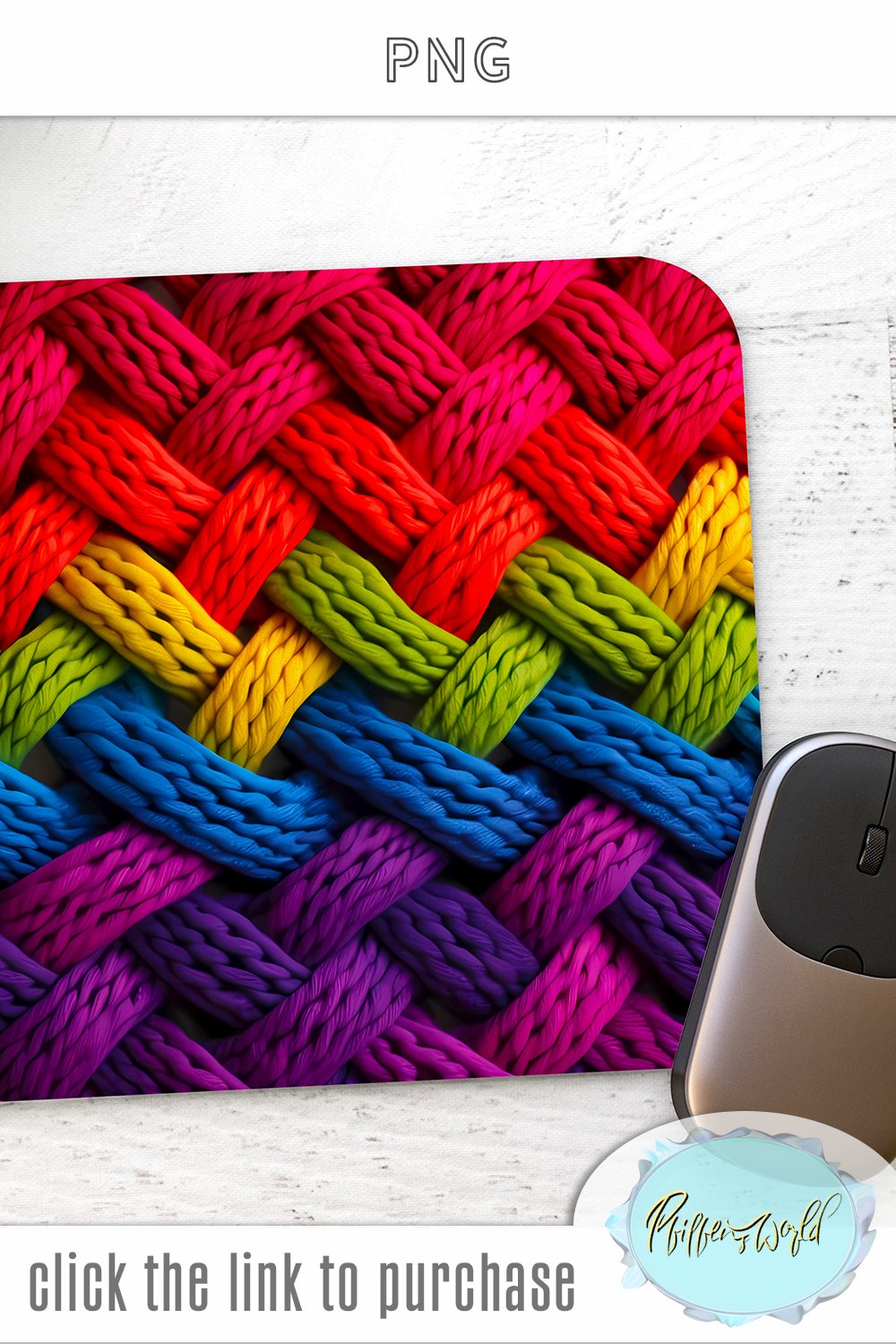 Rainbow Mouse Pad