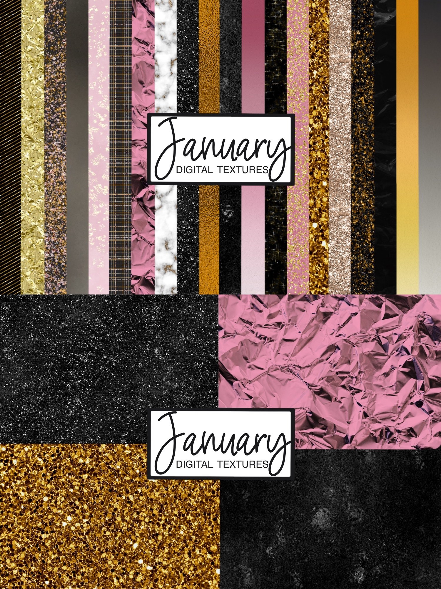 January Textures | New Years Eve Textures