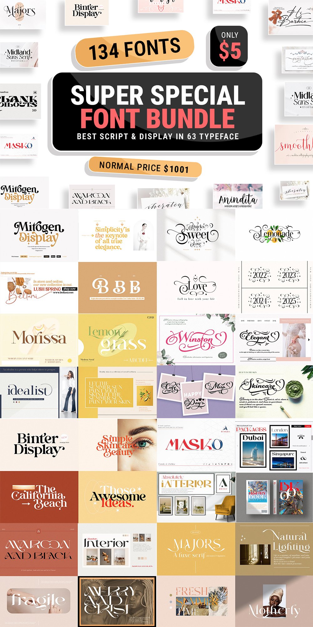 Super Special Font Bundle (2993649)