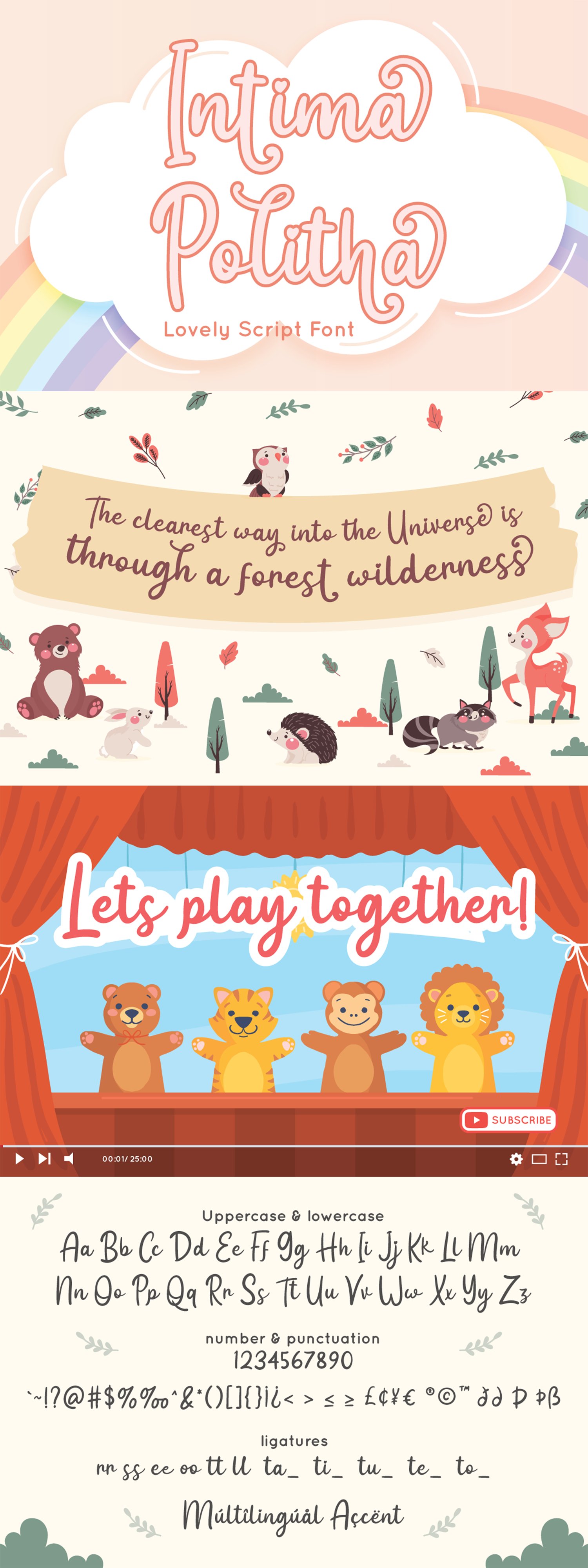 Intima Politha - Script Font (1289950)