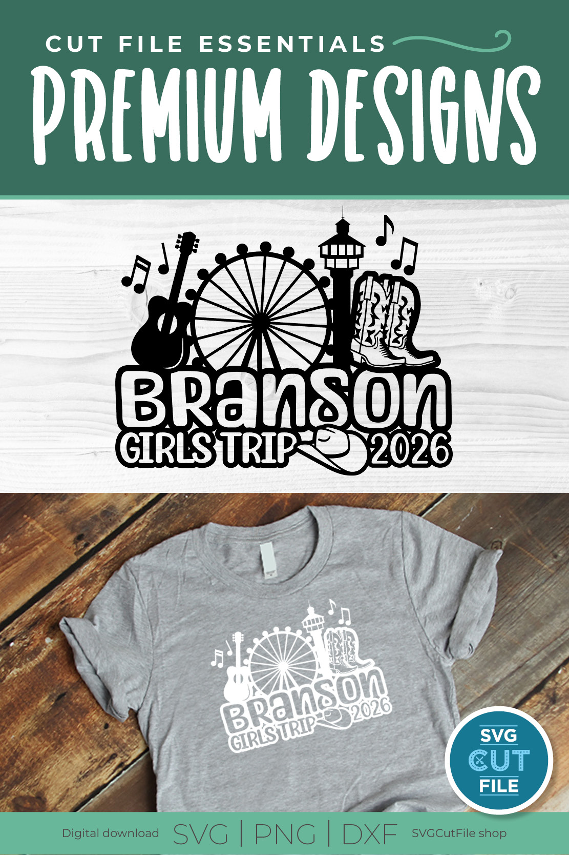 2026 Branson Girls trip svg - Branson MO Family vacation