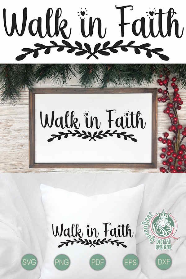 SVG | Walk In Faith