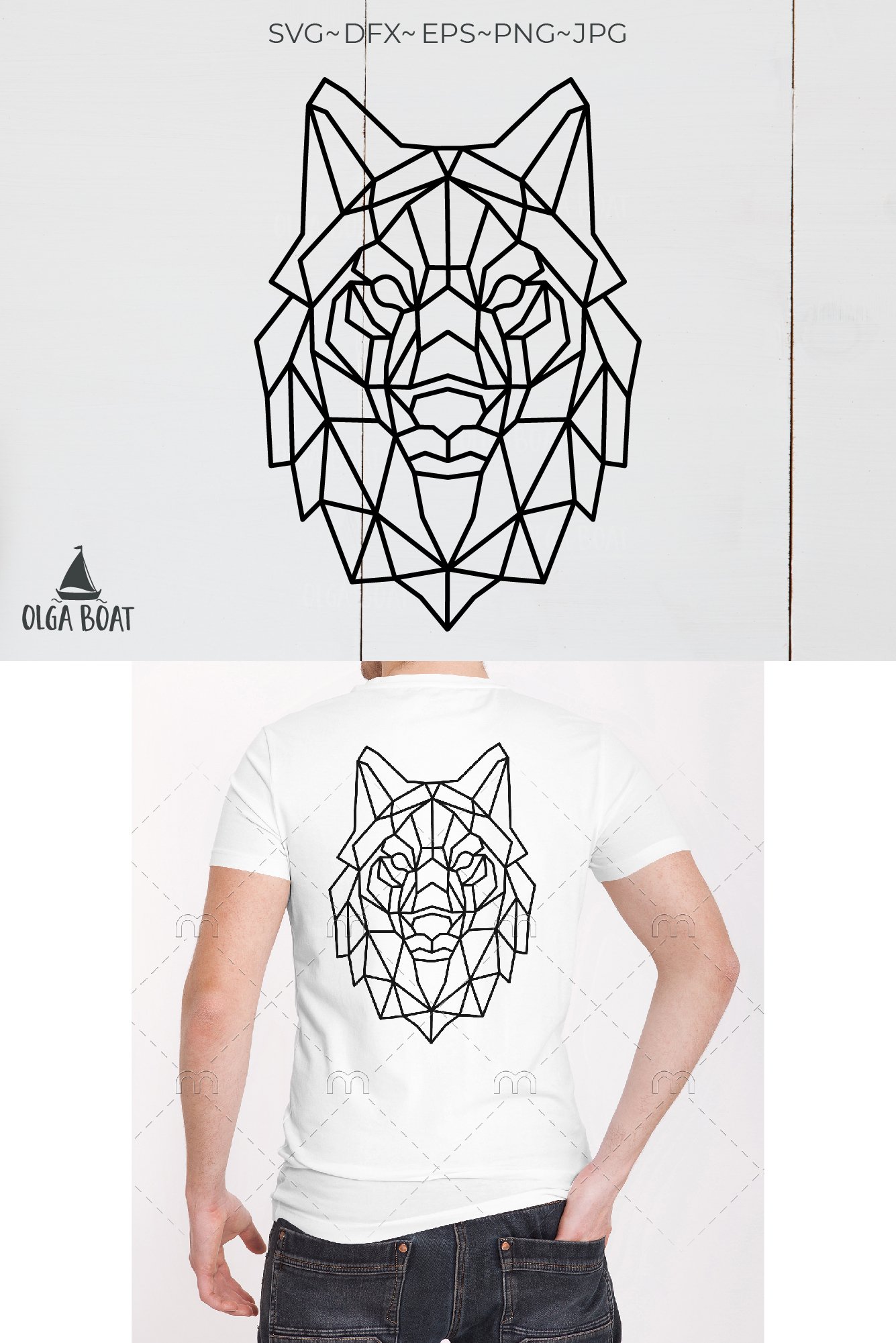Wolf Svg Wolf Head Geometric Wolf Geometric (1200112)