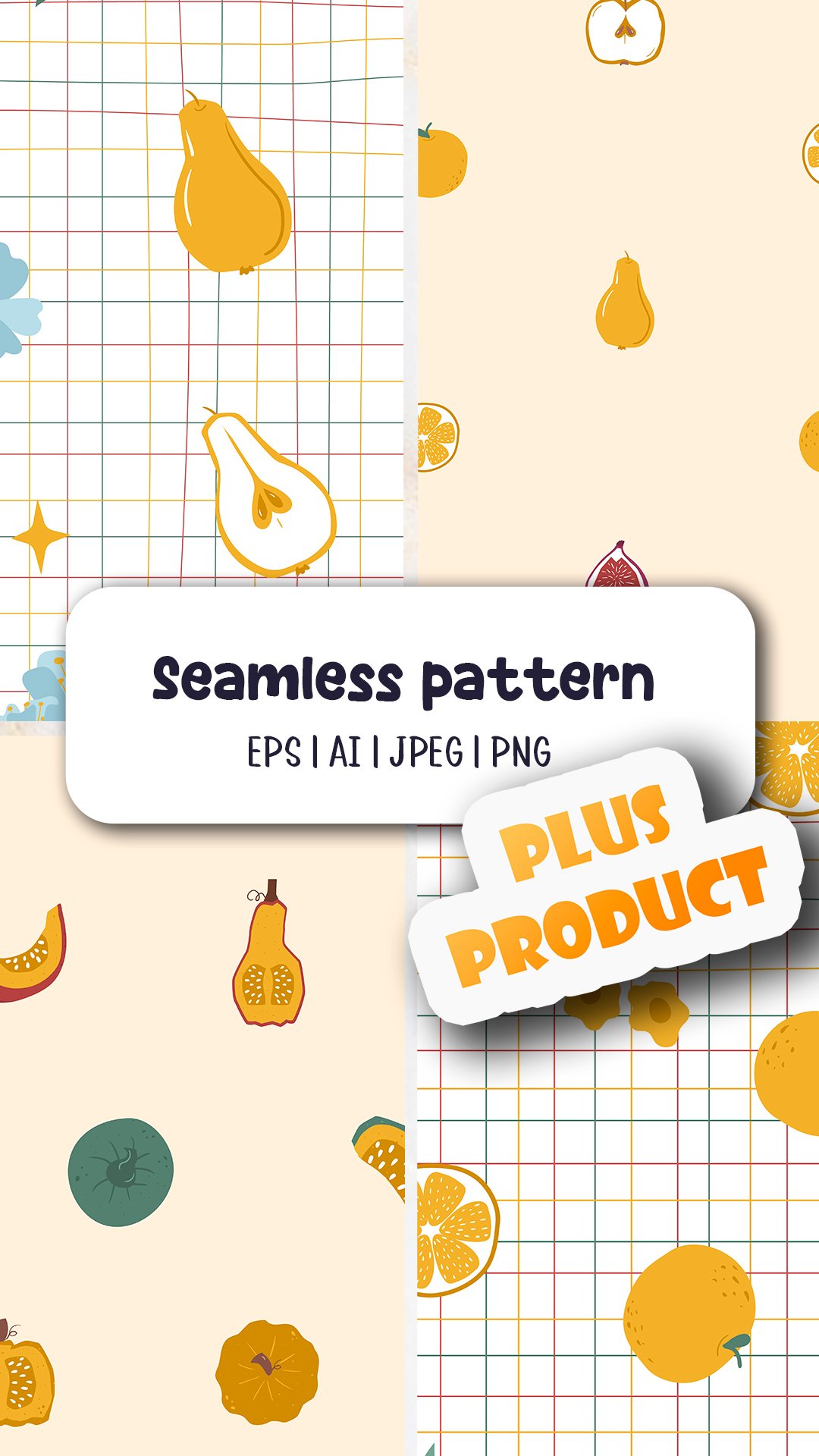 Cozy Fall Digital Papers | Autumn Seamless (4436304)