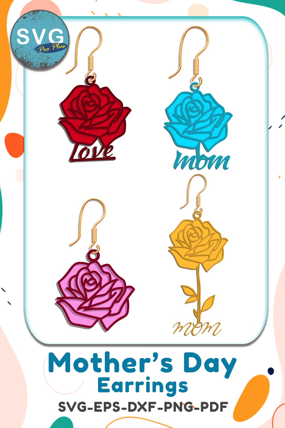 Rose mom svg,Floral MOM svg,mom flowers svg,mothers day