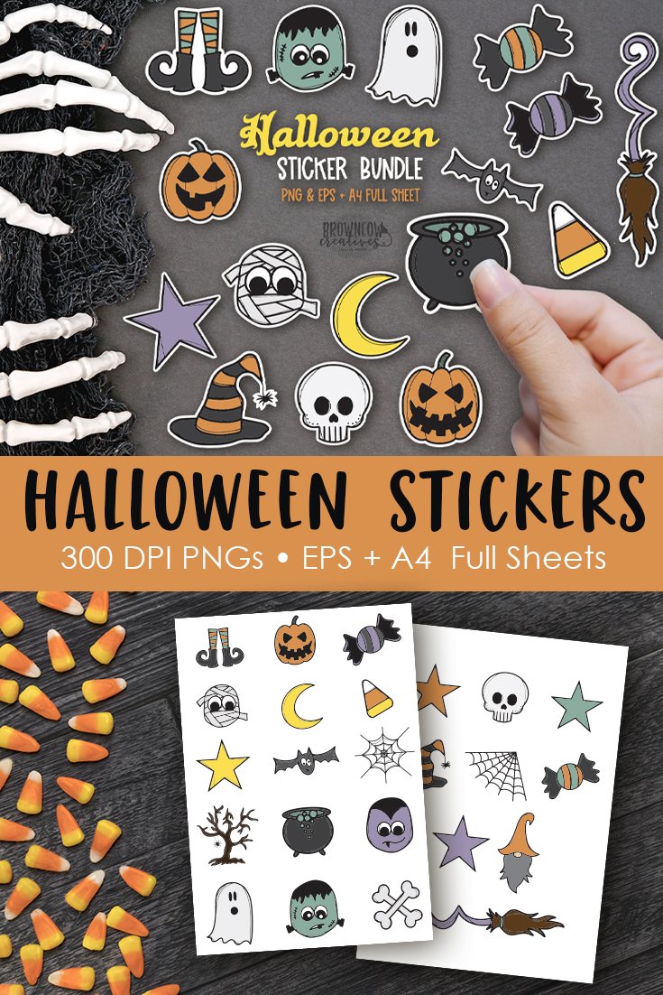 Halloween Sticker Bundle