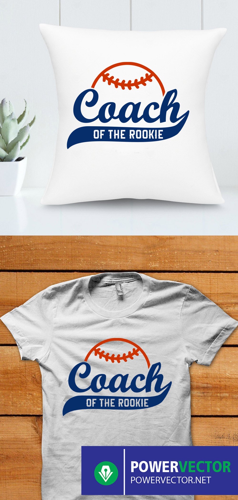 Coach of the Rookie SVG, Baseball Coach Cut File