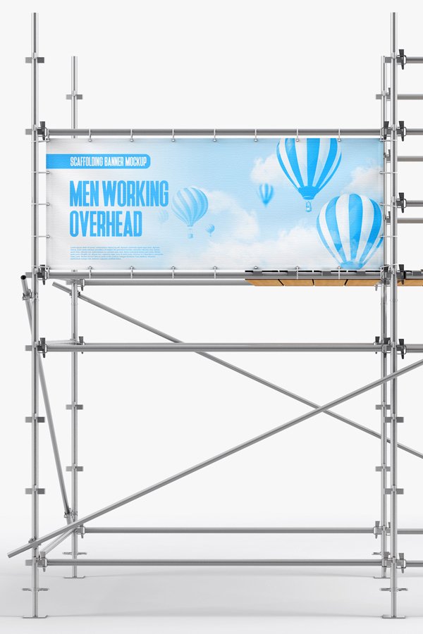 Scaffolding Banner Mockup 03