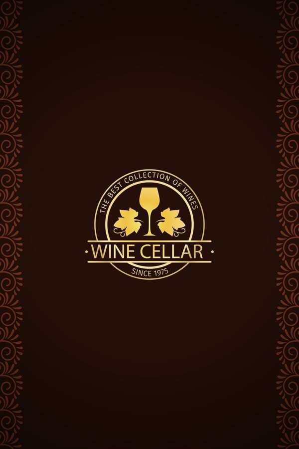 Wine cellar decorative card