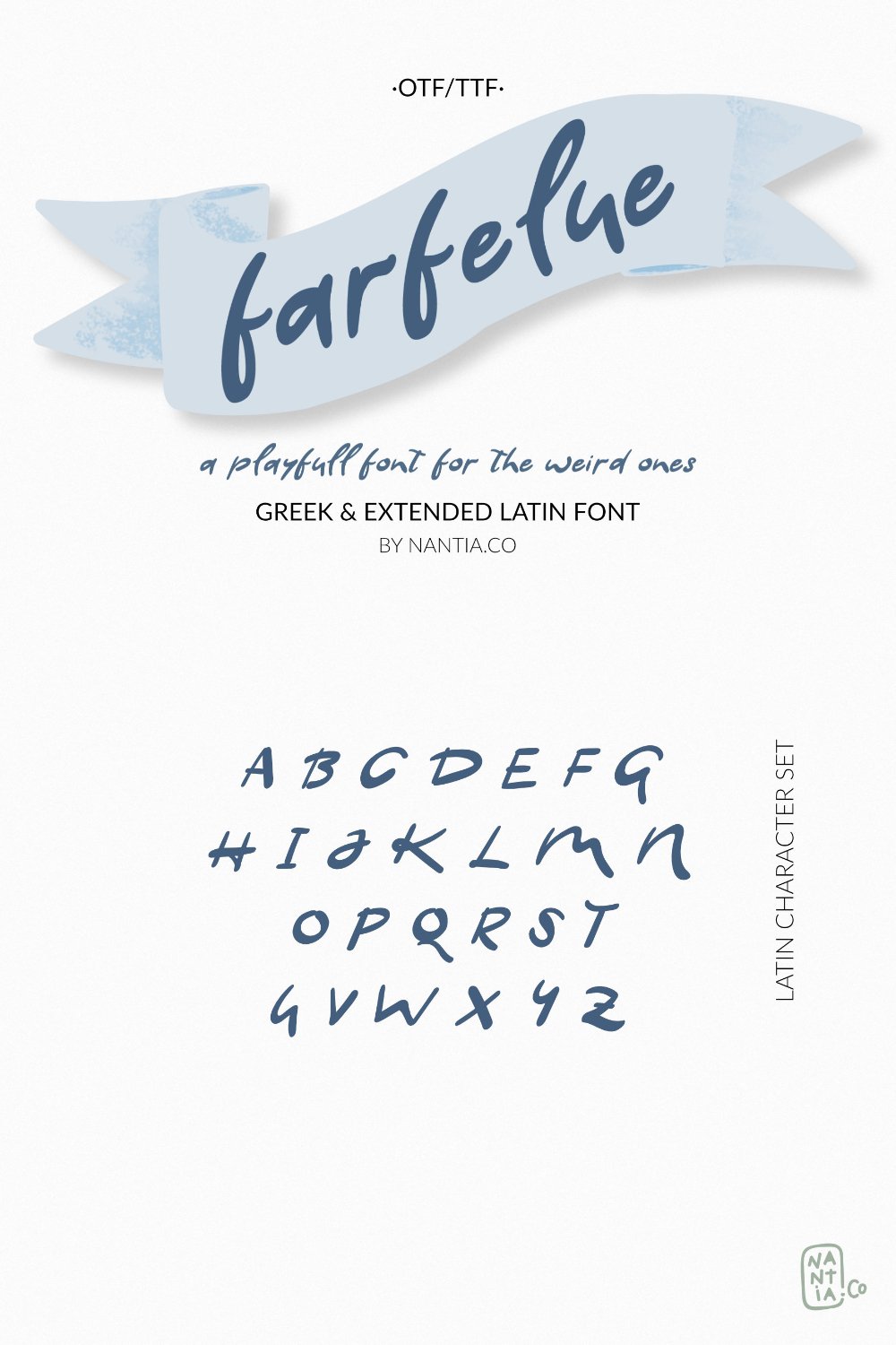 Farfelue, playful font for the weird ones!