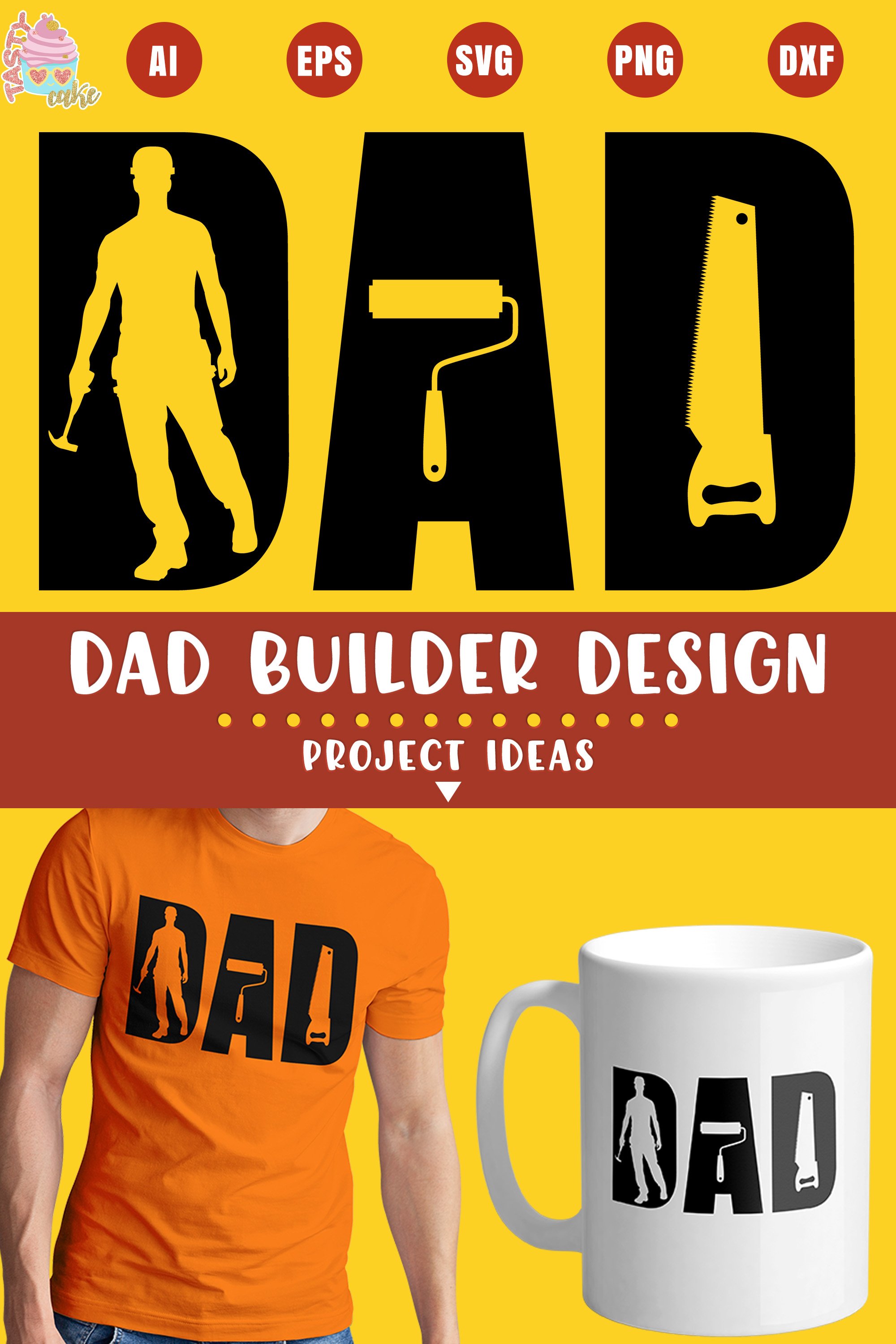 Dad Builder SVG - Father's Day Designs (630329)