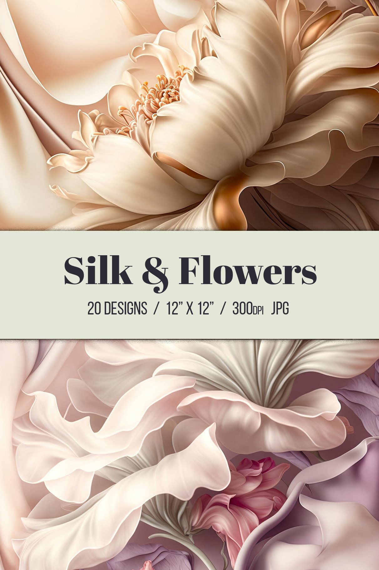 Silk and Flowers - 26 Designs