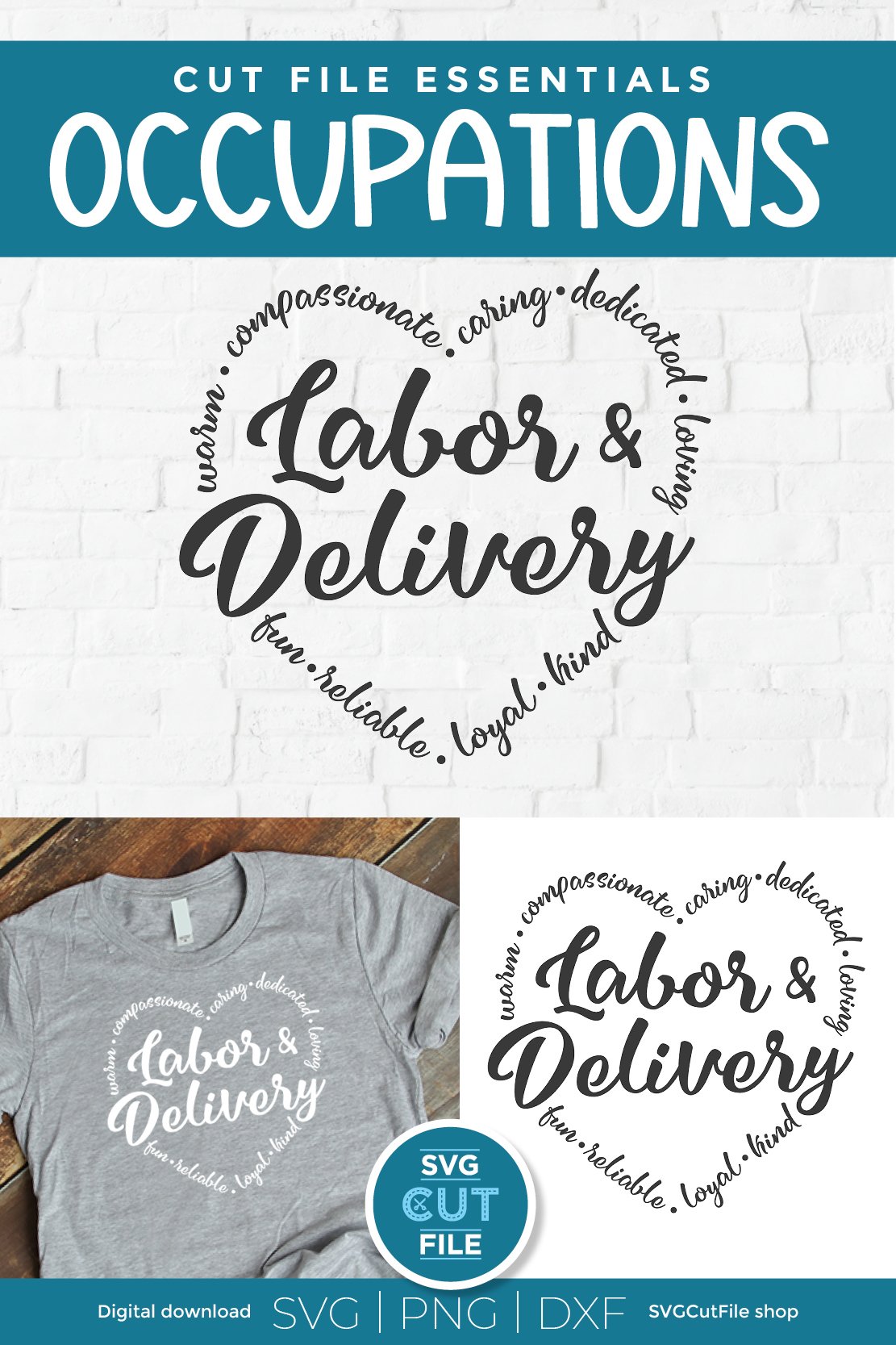 Labor and Delivery svg, a pregnancy care worker svg
