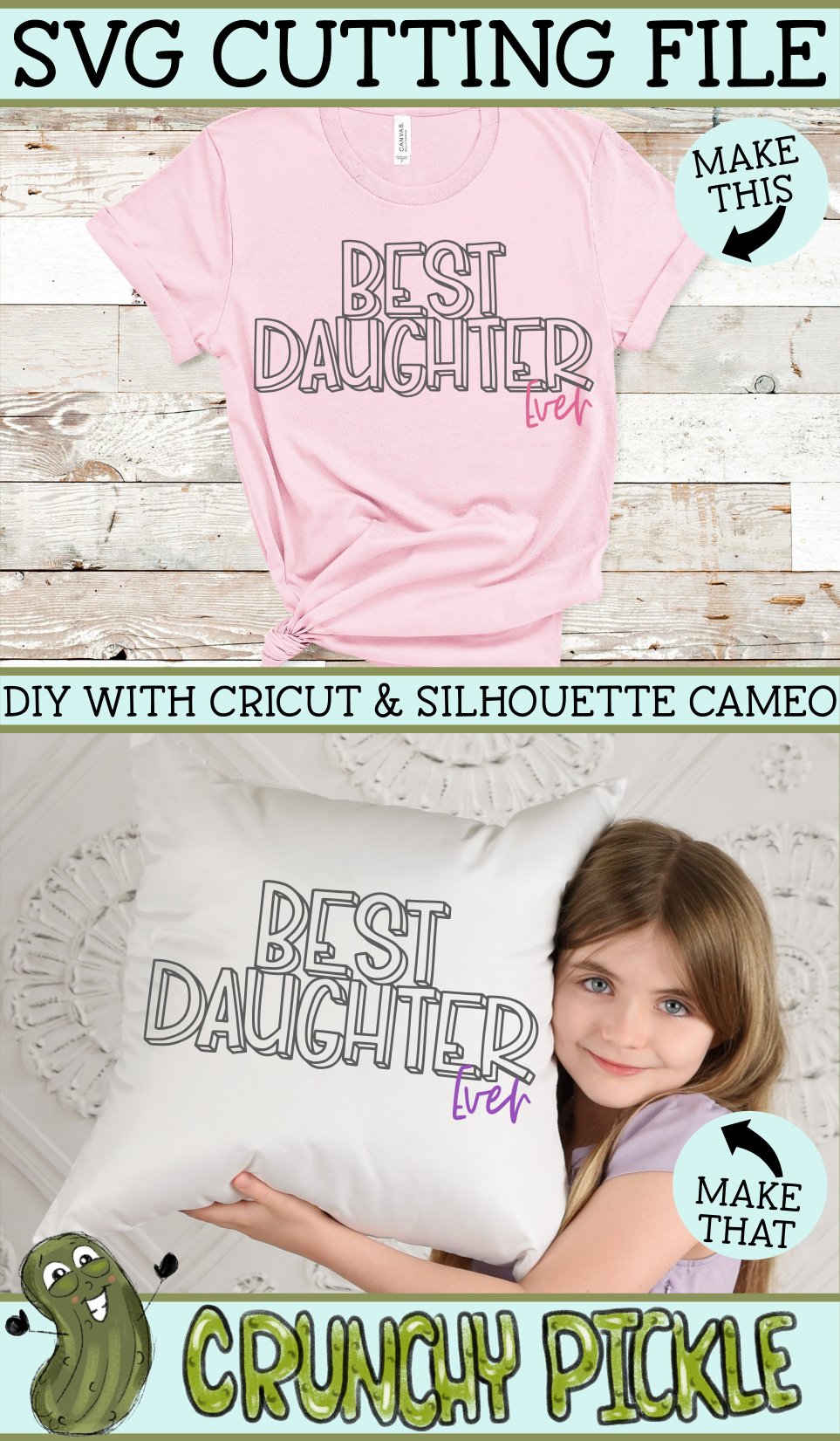 Best Daughter Ever SVG