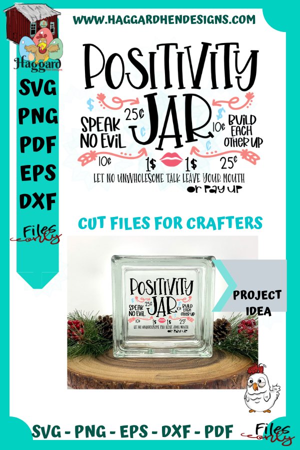 Positivity Jar SVG
