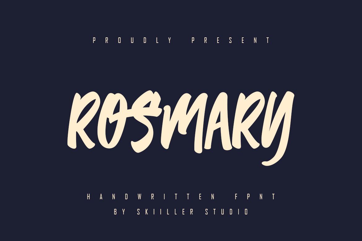 Rosmary - Modern Handwritten