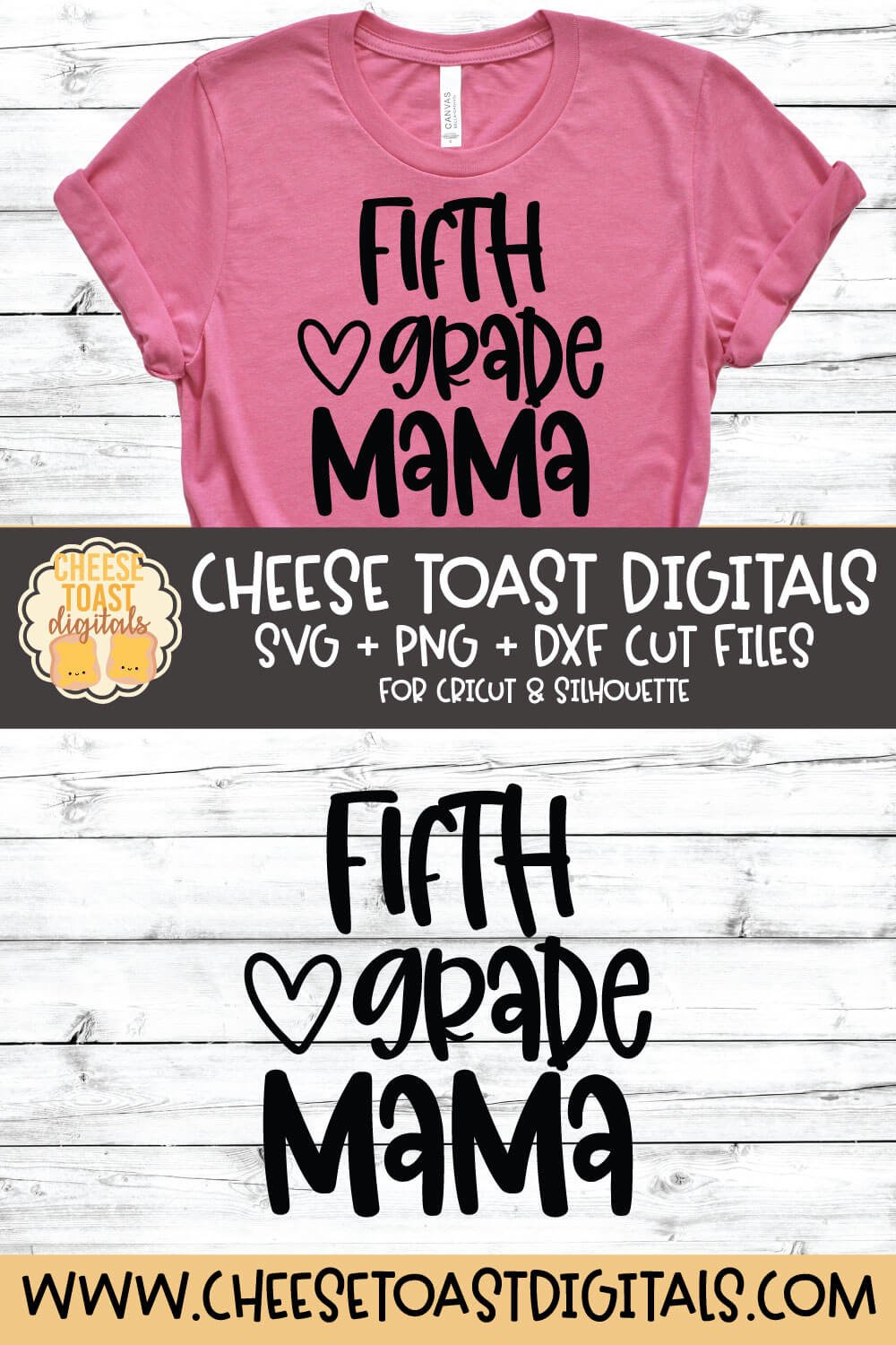 Mom School SVG | Fifth Grade Mama