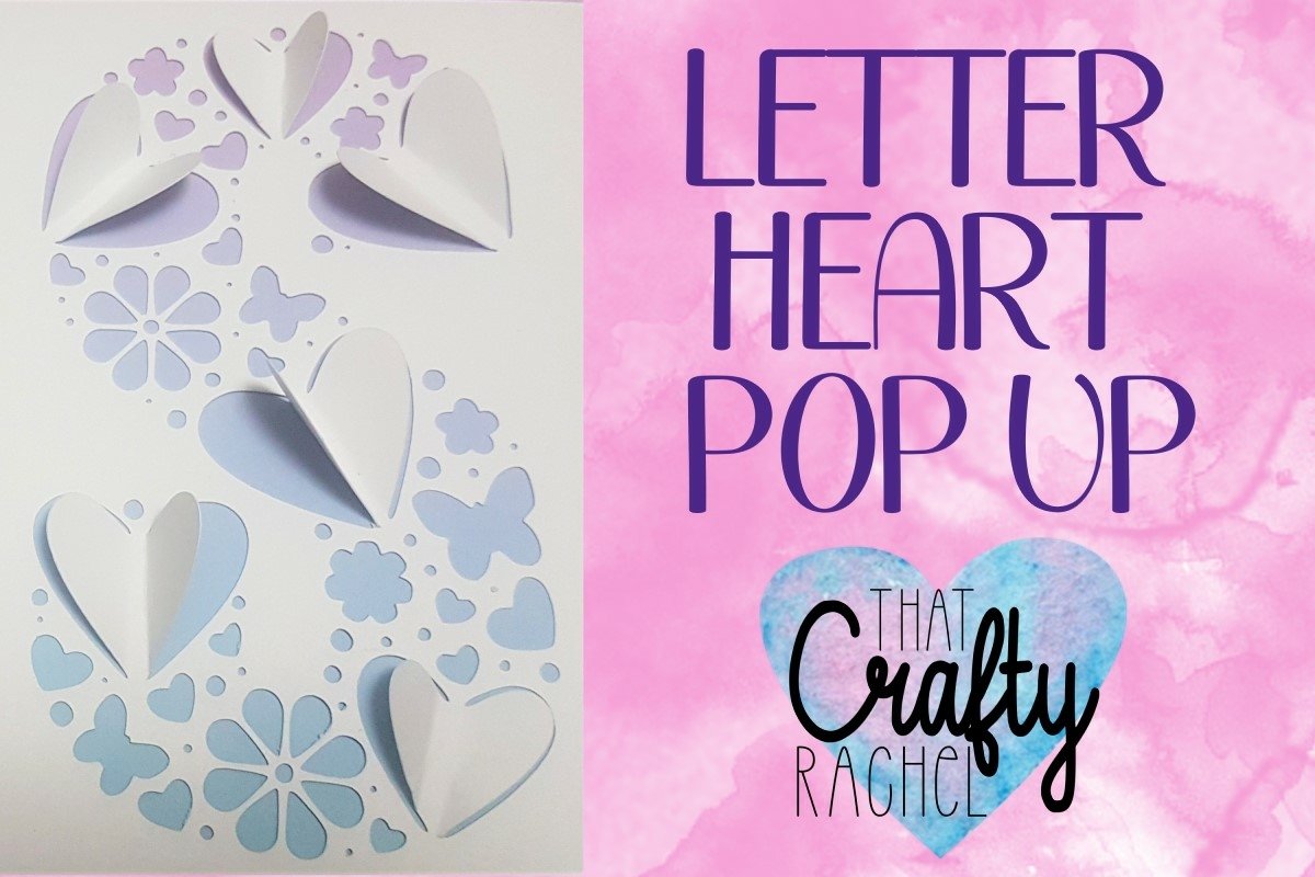 Pop Up Heart Letters- Whole Alphabet