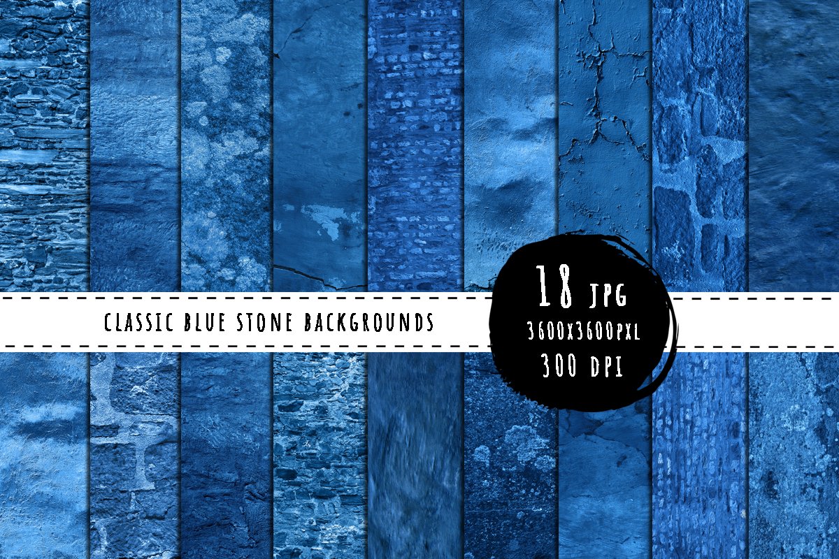 Classic blue stone backgrounds
