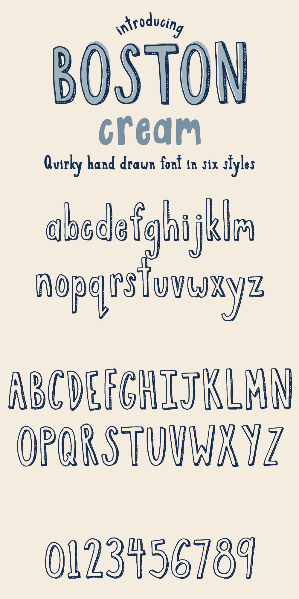 Boston Cream Serif and Sans Web Font