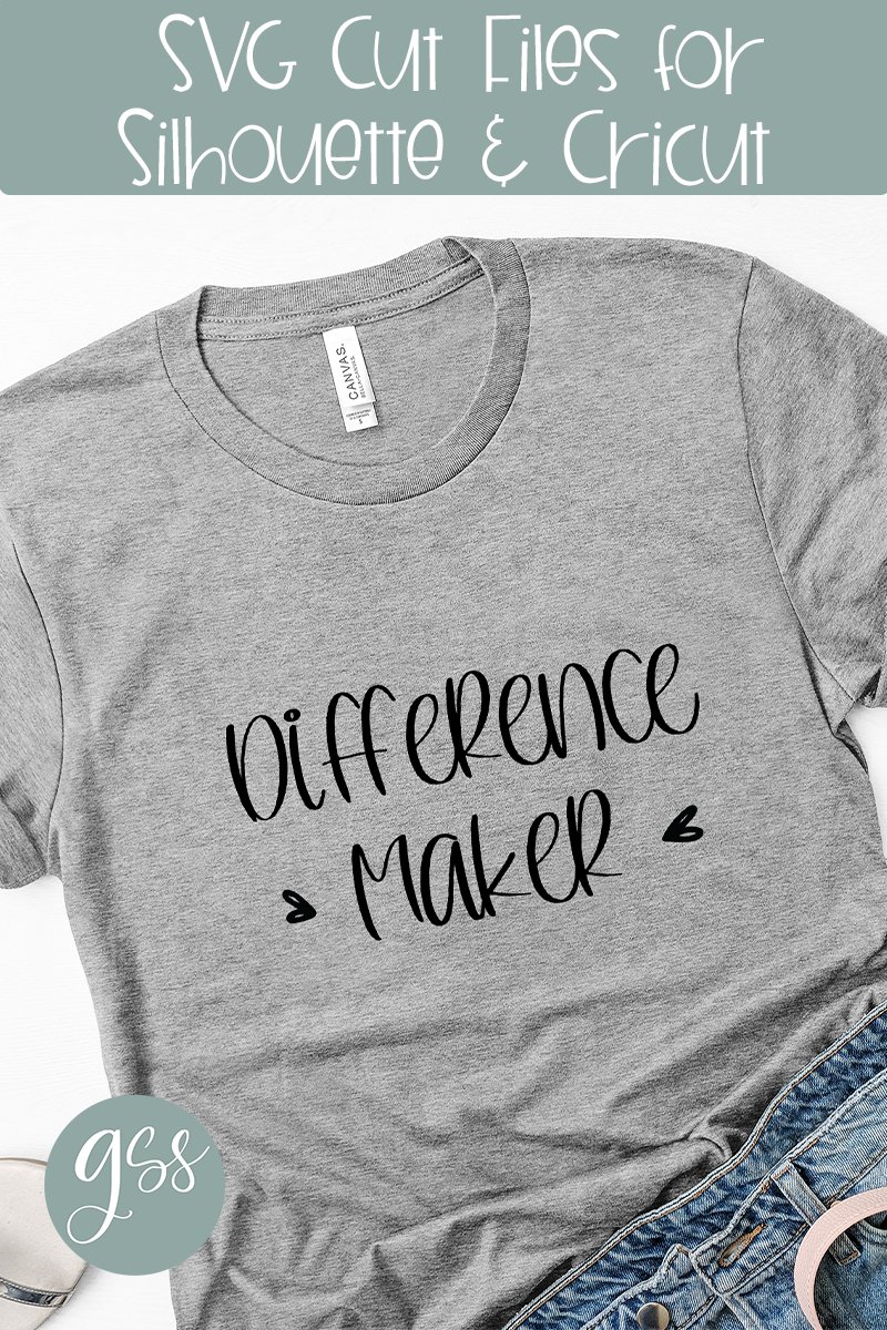 Difference Maker SVG File