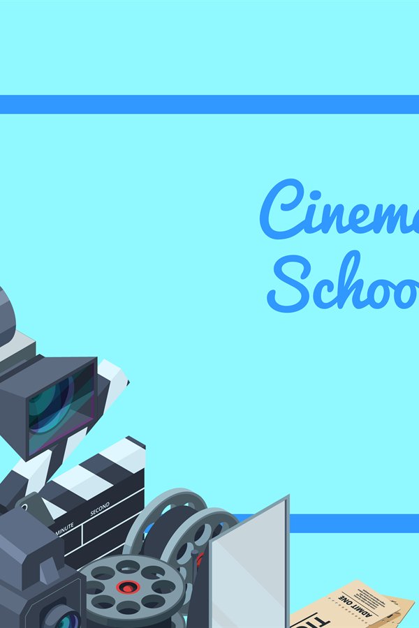 Vector cinematograph isometric elements of set (871959)