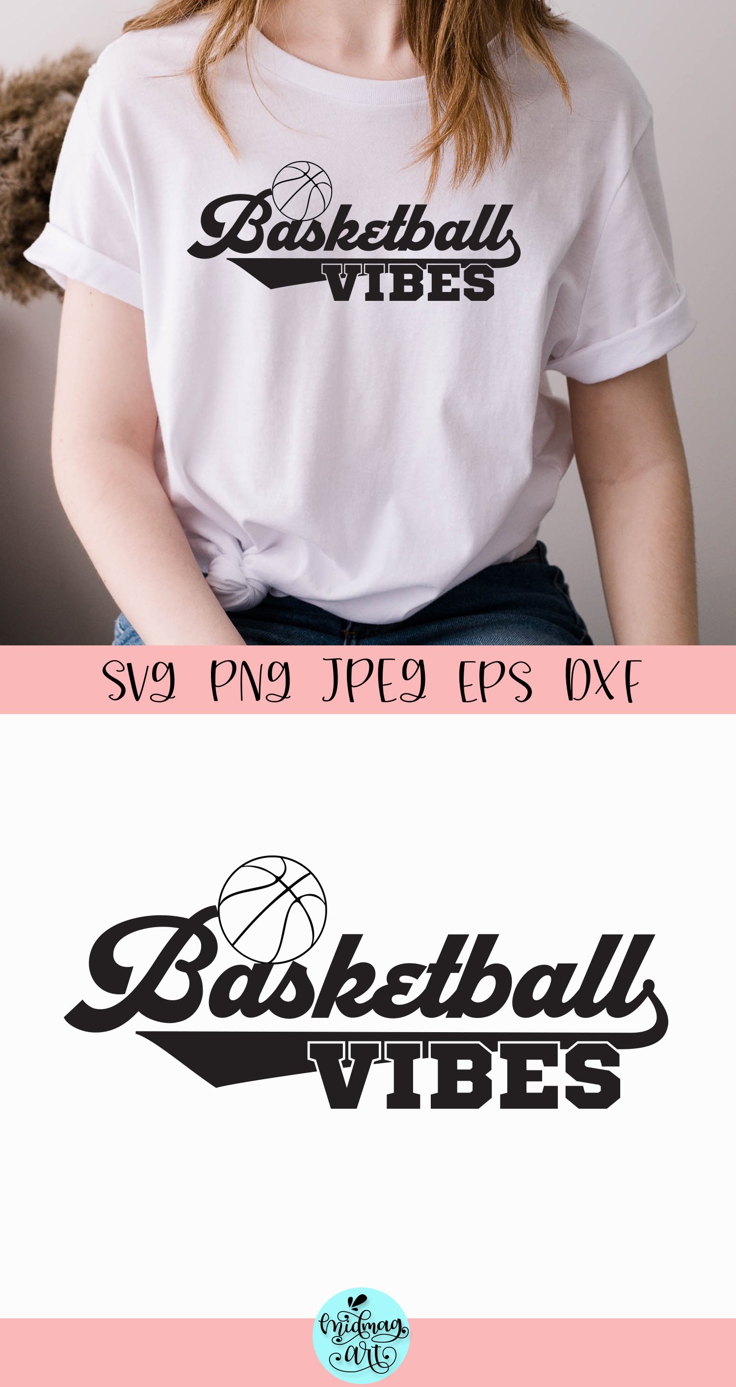 Basketball vibes svg, sports svg (1739970)