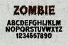 Dripping Zombie Halloween Font (901184) | Halloween | Font Bundles