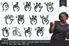 ASL Numbers - Sign Language SVG & Cut Files (546310) | Cut Files ...
