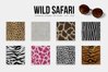 Wild Safari Patterns (2663) | Backgrounds | Design Bundles