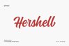 Hershell Script (533910) | Brush | Font Bundles