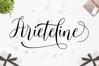 Arieteline Script (242071) | Calligraphy | Font Bundles