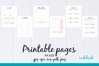 6 Printable pages, to do list planners A4 size, big bundle (848541 ...