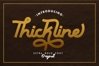 Thickline - Classic Bold Font (281050) | Logo | Font Bundles